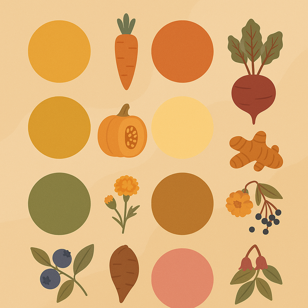 Natural Dye & Color Mixing Chart for Candles – Candle Quest